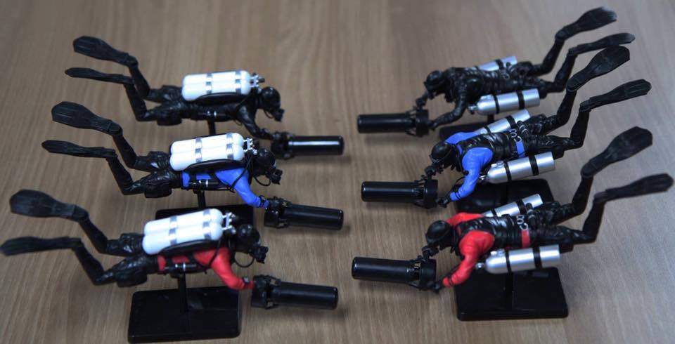 Tech diver miniature – DIVE SPACE
